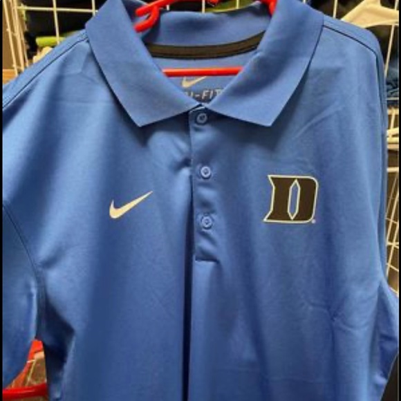 Nike | Shirts | Duke Nike Mens Small New With Tags Polo Shirt | Poshmark